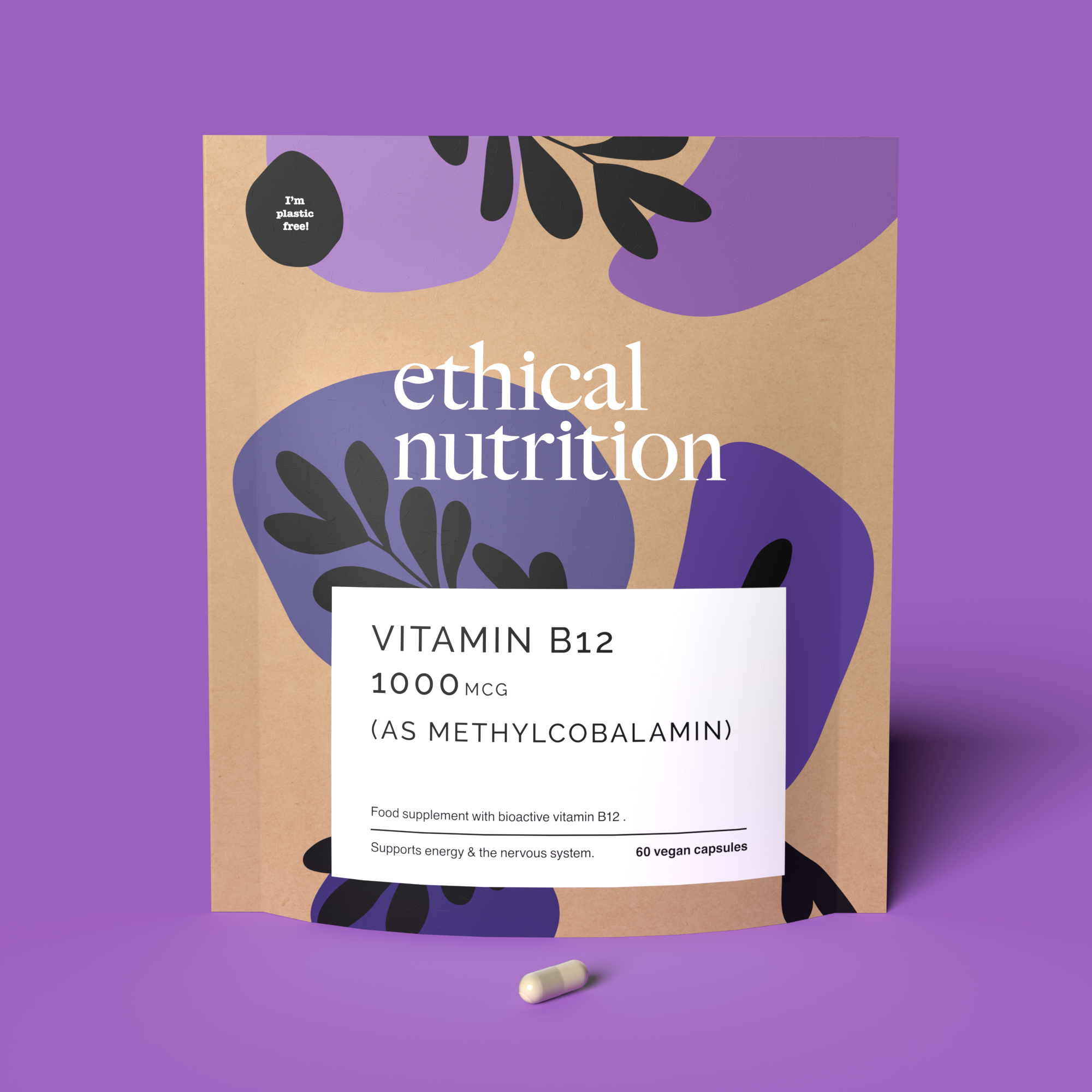 Pure Vitamin B12 as Methylcobalamin 1000mcg – Ethical Nutrition