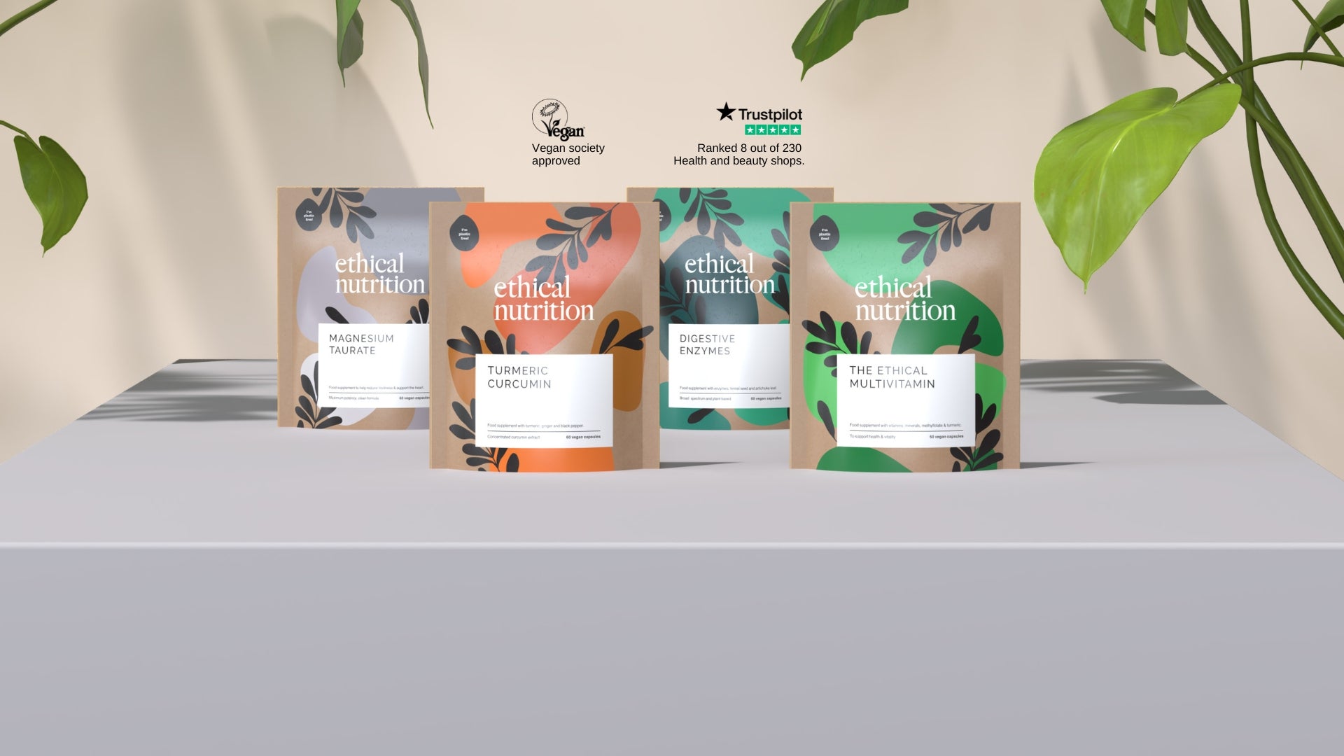 Clean Supplements, Vegan & Planet Friendly | Ethical Nutrition