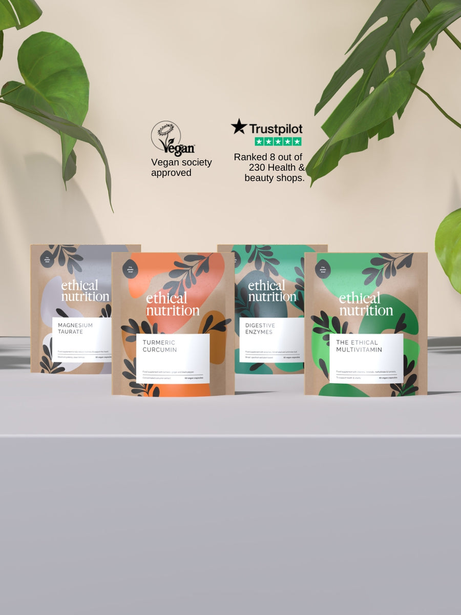 Clean Supplements, Vegan & Planet Friendly | Ethical Nutrition